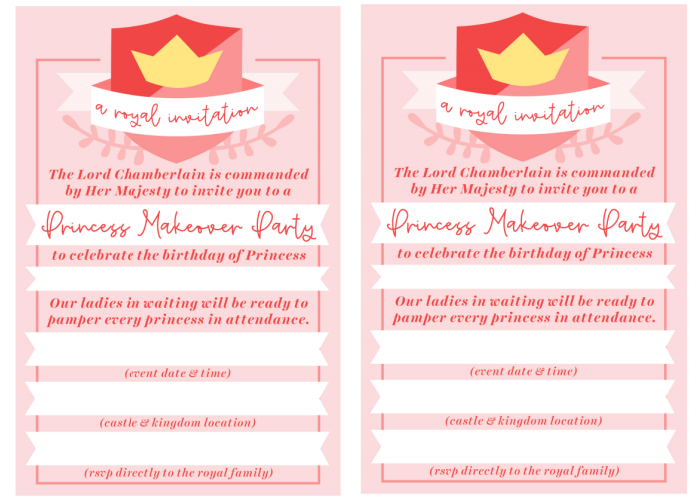 A Simple Princess Party - from Somewhat Simple Kids .com