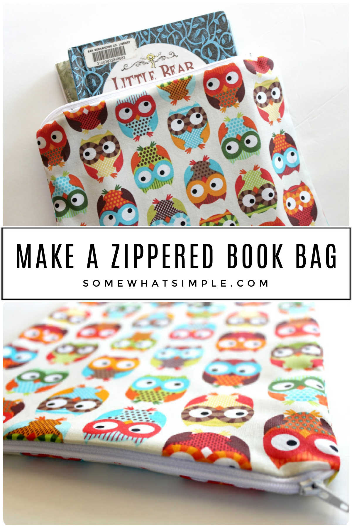 How to Make a Zipper Pouch - Somewhat Simple Kids