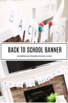 Back to School Banner - Entire Alphabet Included!
