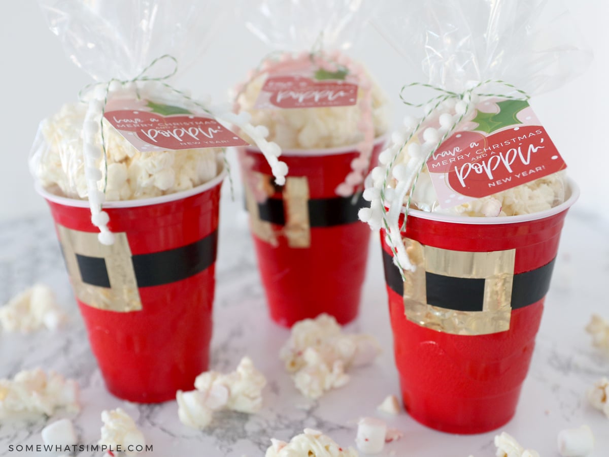 Santa Treat Cups (Easy Christmas Idea) - Somewhat Simple Kids